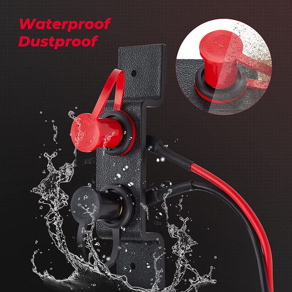 Jumpstart Battery Terminal Relocation Kit - Rødkilde ATV