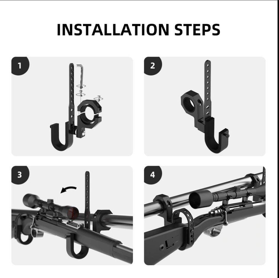 UTV Gun Rack - Rødkilde ATV